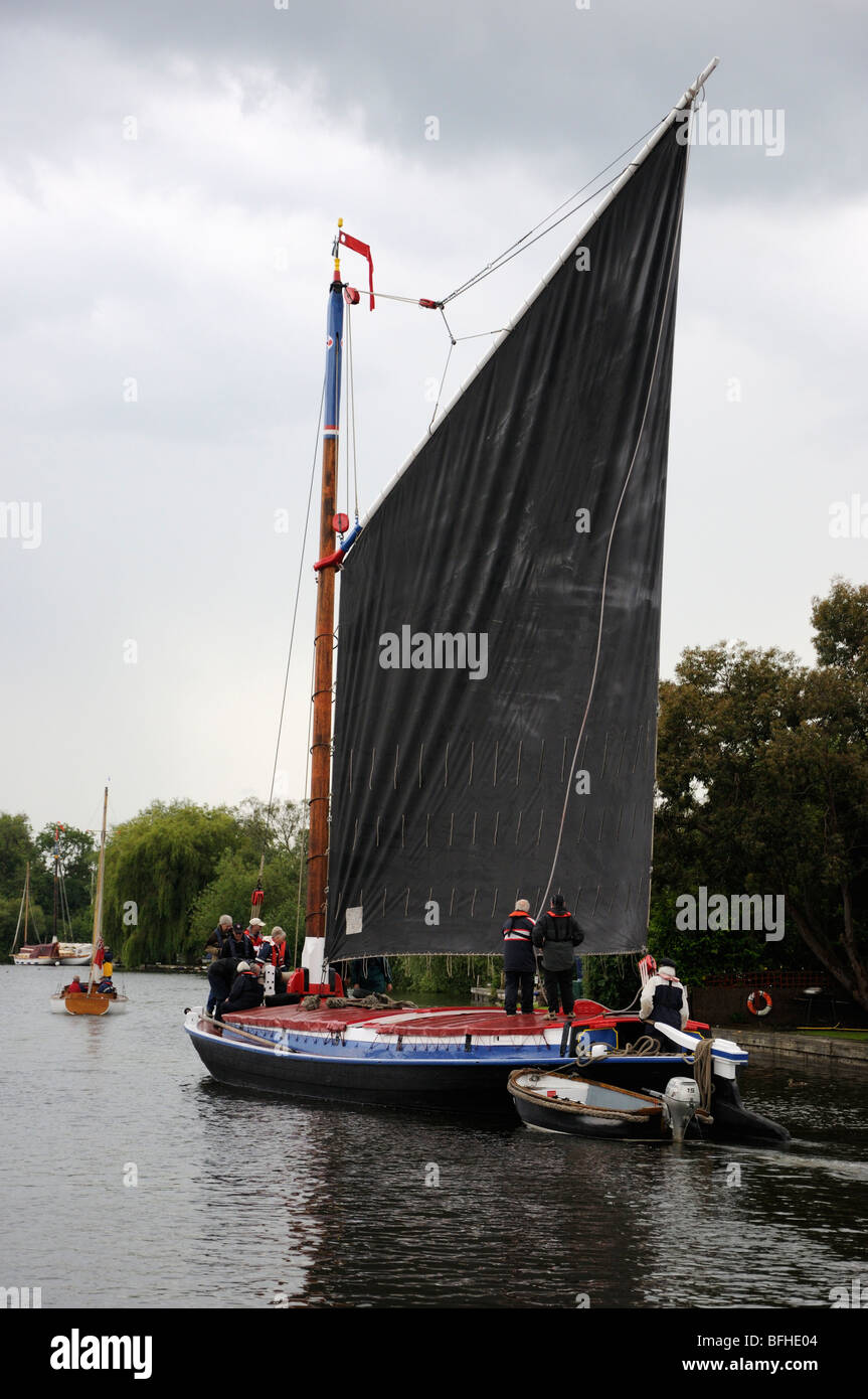Historic norfolk wherry hi-res stock photography and images - Alamy