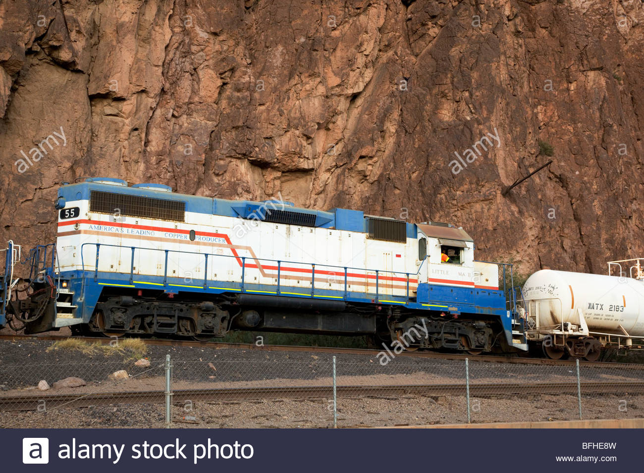 Cliff Railroad High Resolution Stock Photography and Images - Alamy