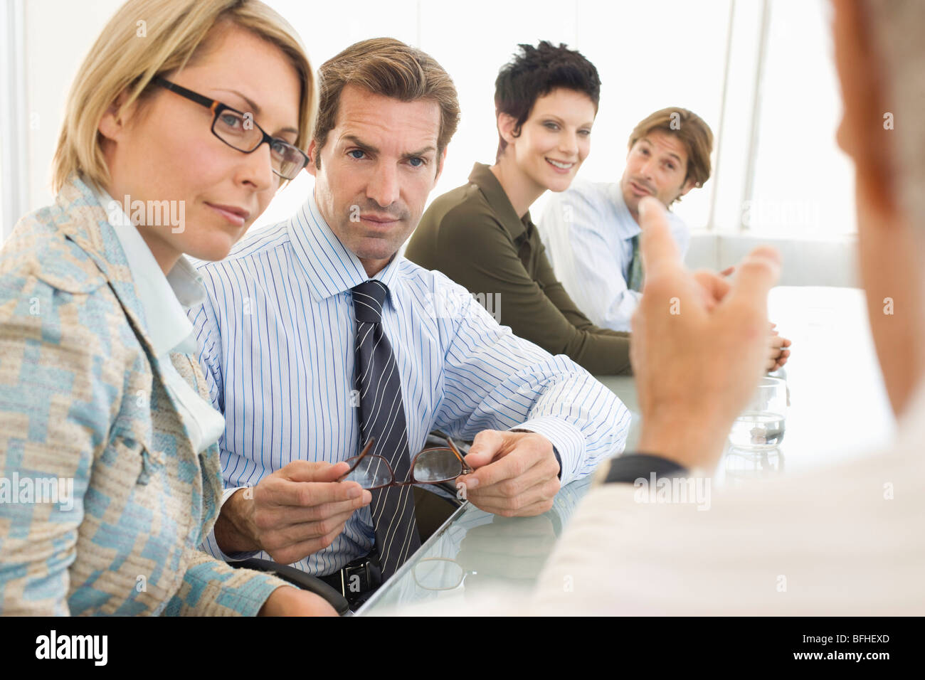 Business meeting in conference room Stock Photo - Alamy