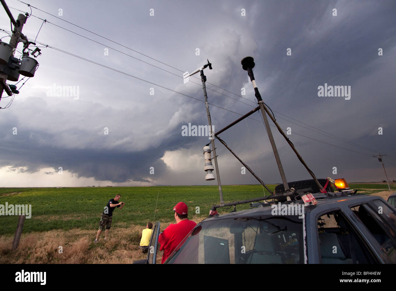 Storm chasers car hi-res stock photography and images - Alamy