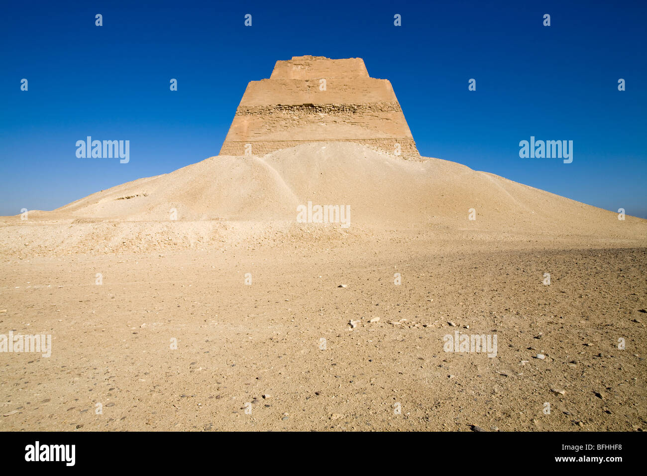 The Maidum Pyramid known as the ‘Collapsed Pyramid of Maidum or Meidum ...