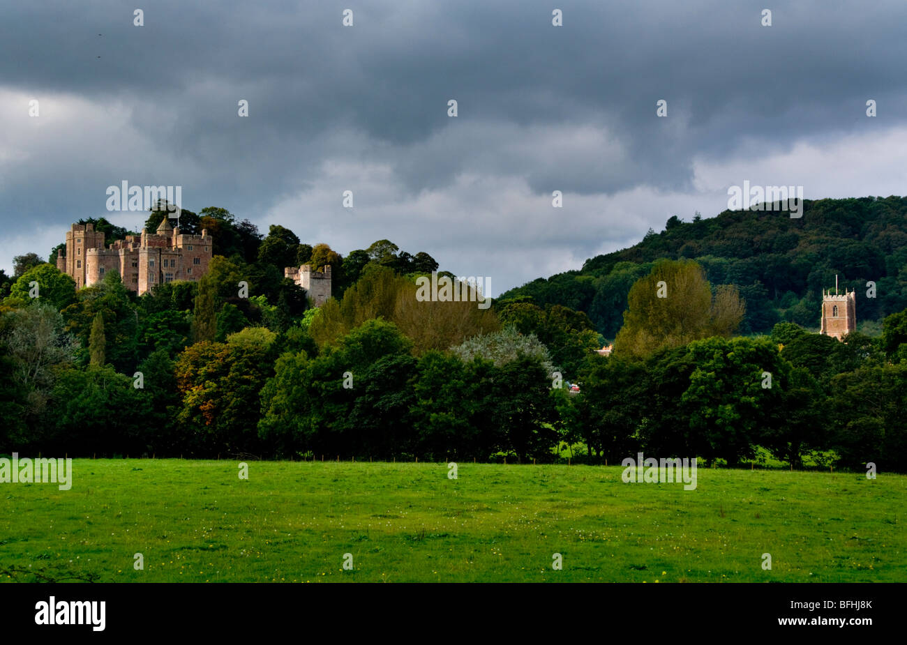 uk, england, Somerset, Dunster castle Stock Photo - Alamy