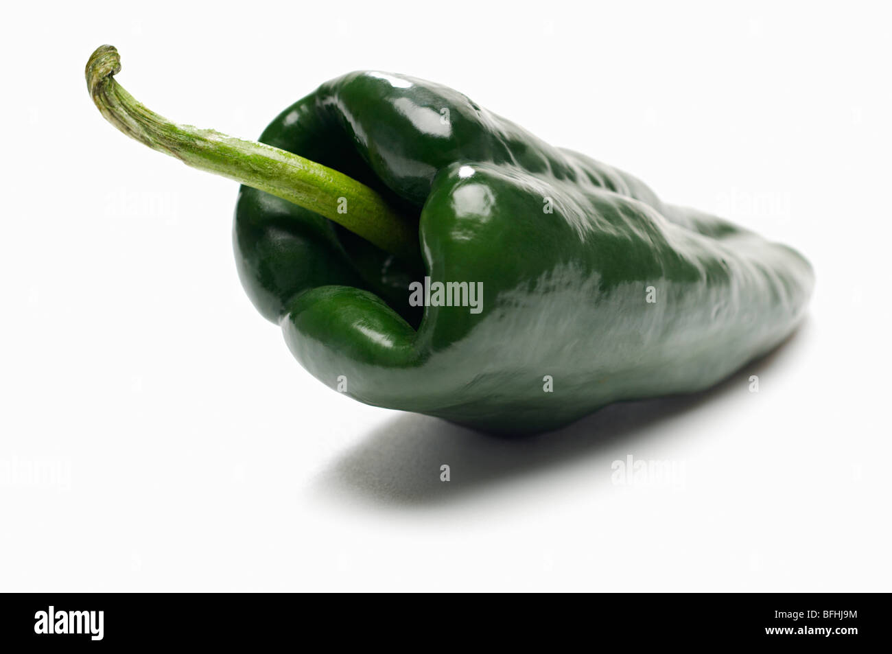 Green chili pepper Stock Photo - Alamy