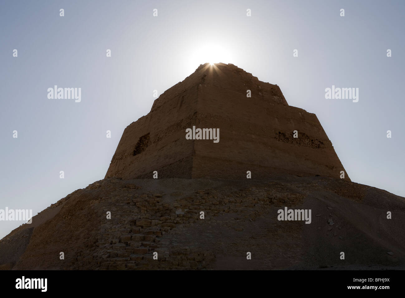 The Maidum Pyramid known as the ‘Collapsed Pyramid of Maidum or Meidum ...