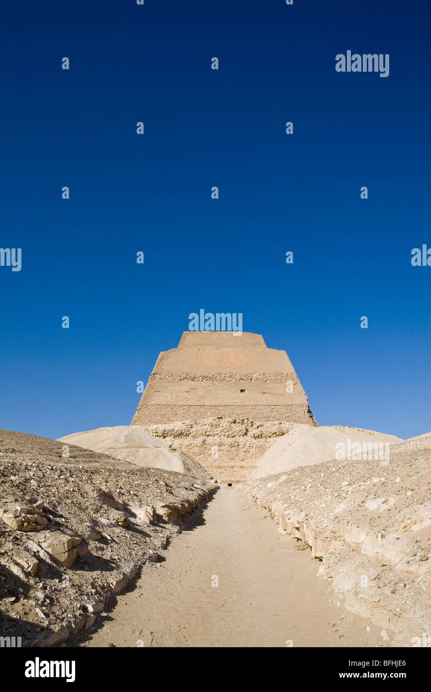 The Maidum Pyramid known as the ‘Collapsed Pyramid of Maidum or Meidum ...