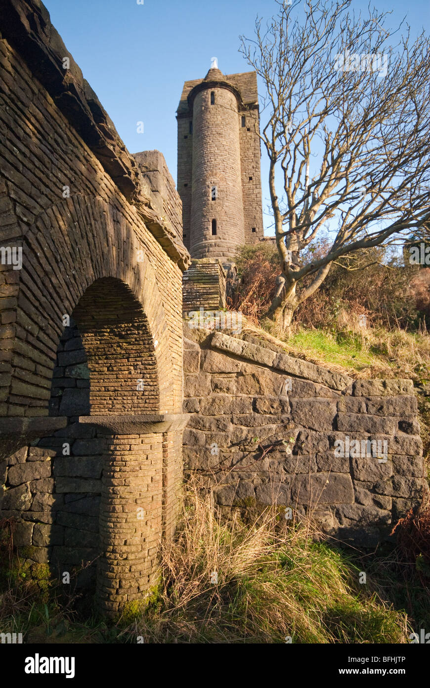 Rivington pike pigeon tower hi-res stock photography and images - Alamy