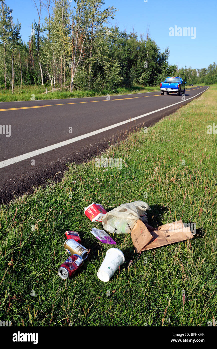 Junk car at the roadside hi-res stock photography and images - Alamy