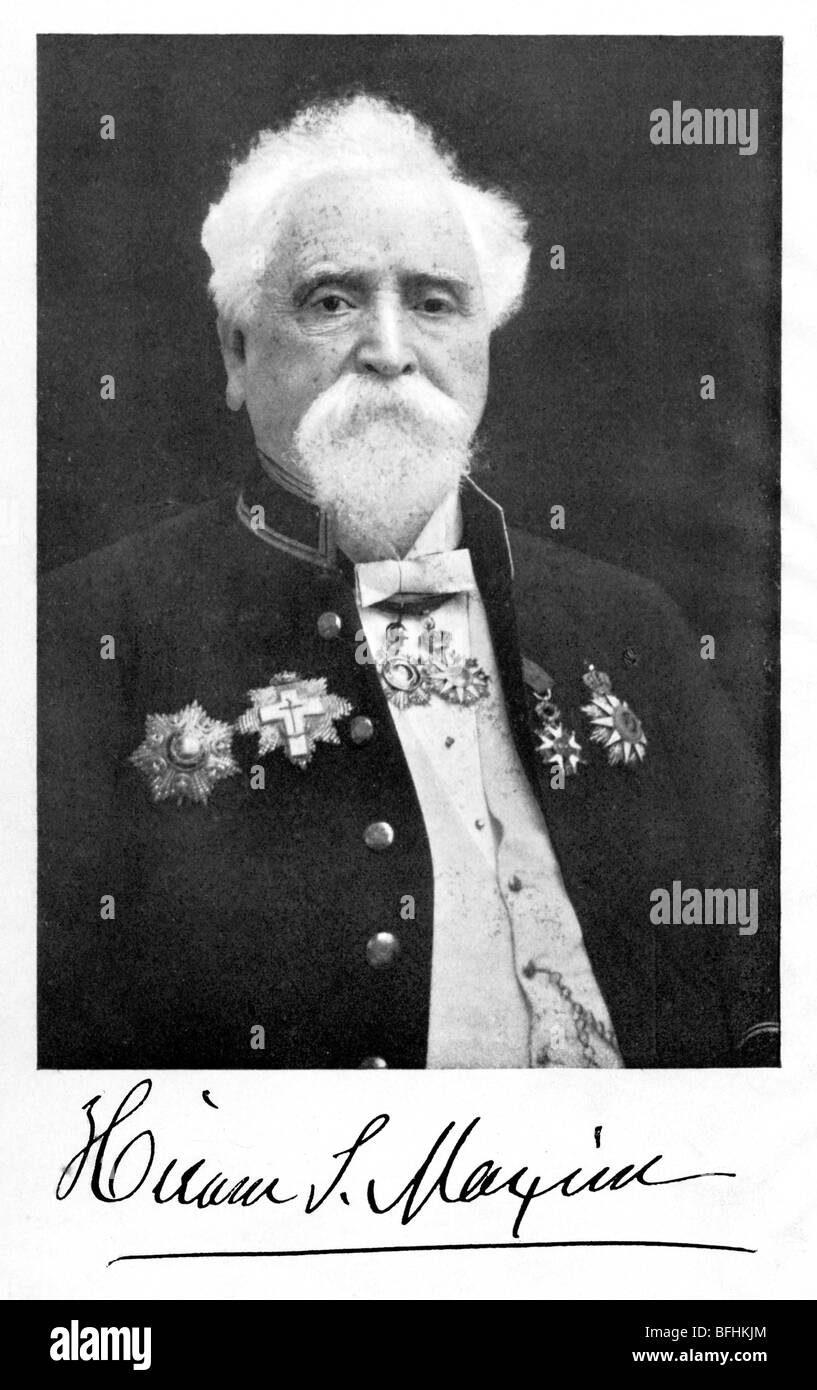 Hiram maxim hi-res stock photography and images - Alamy