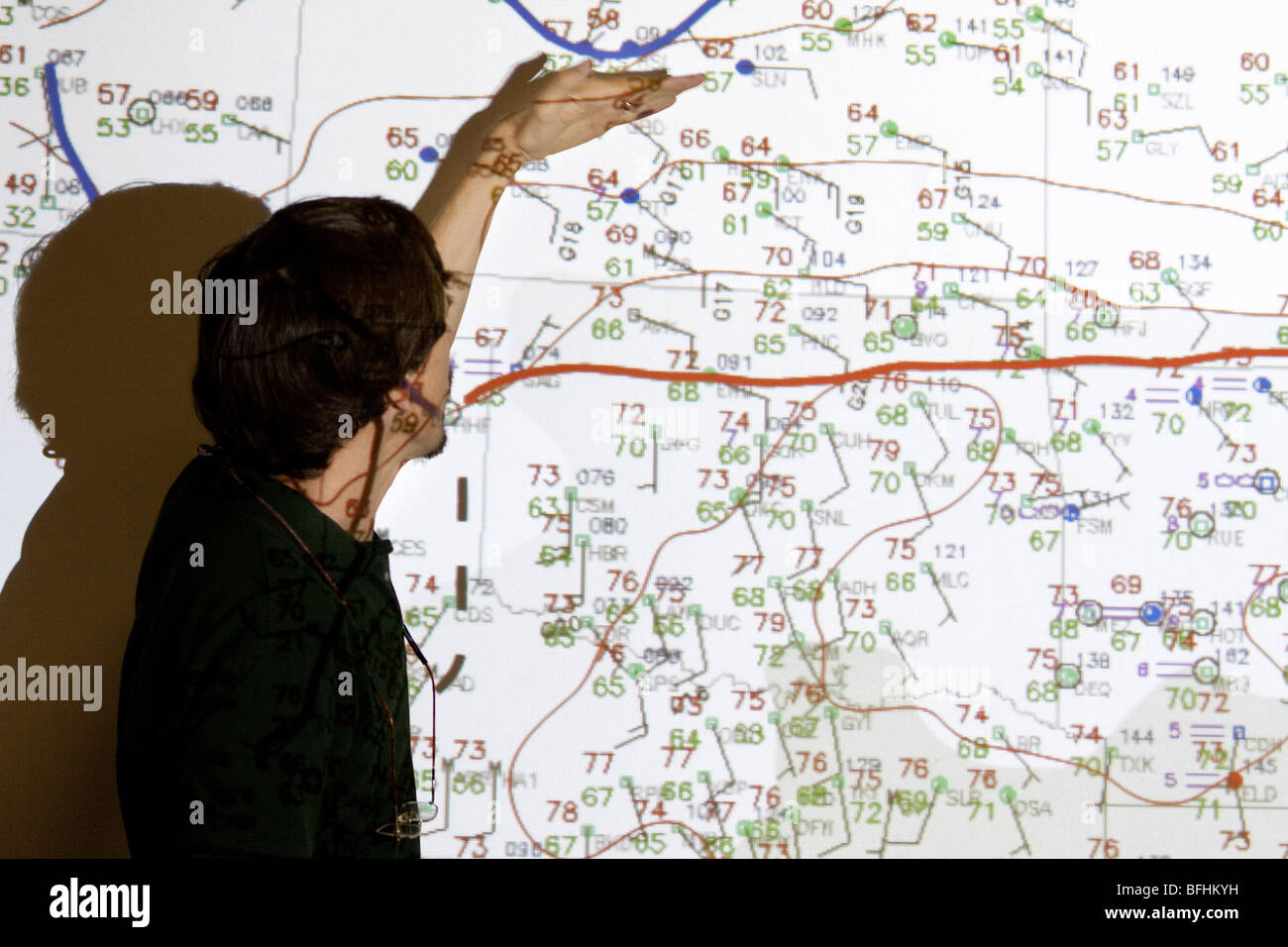 Map of wichita hi-res stock photography and images - Alamy