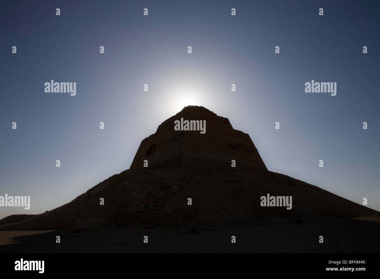 The Maidum Pyramid known as the ‘Collapsed Pyramid of Maidum or Meidum ...