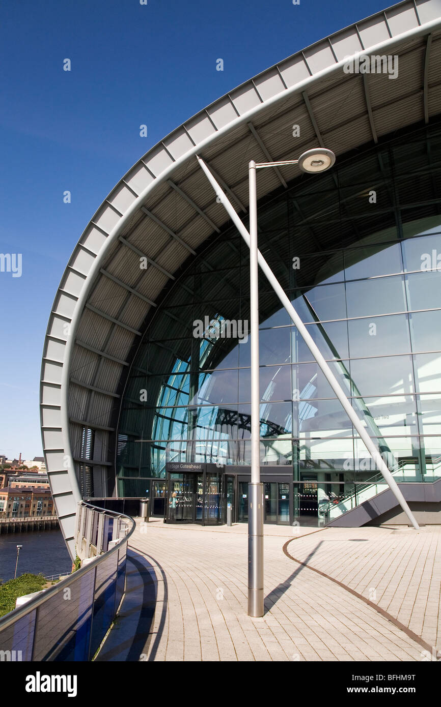 The Sage Gateshead. The venue opened in 2004 and attracts top ...