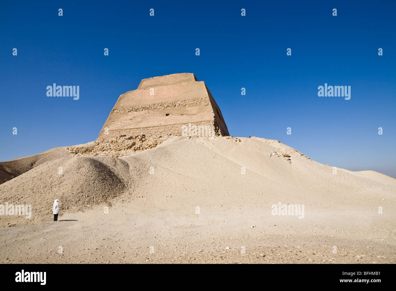 The Maidum Pyramid known as the ‘Collapsed Pyramid of Maidum or Meidum ...