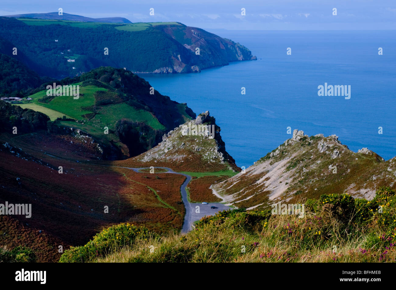 The valley of rocks hi-res stock photography and images - Alamy