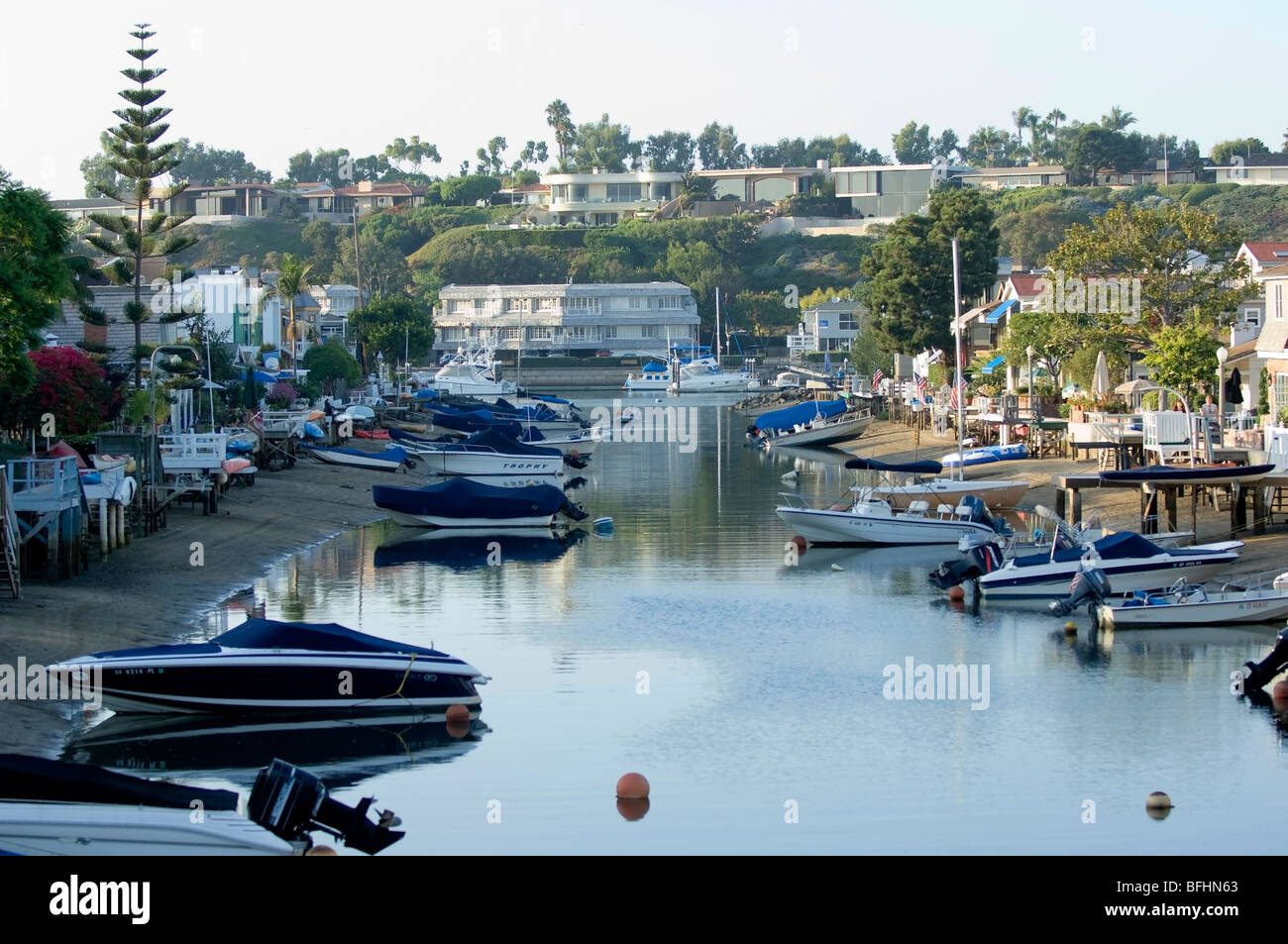 Balboa Peninsula Balboa Island Newport Beach High Resolution Stock ...