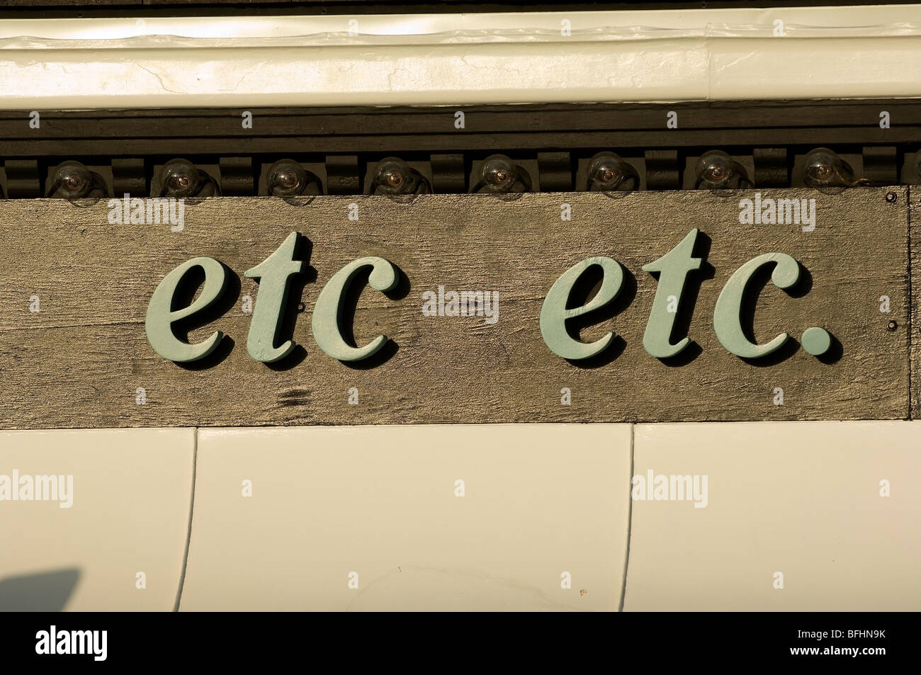 Etcetera etc etc sign store newport beach hi-res stock photography and ...