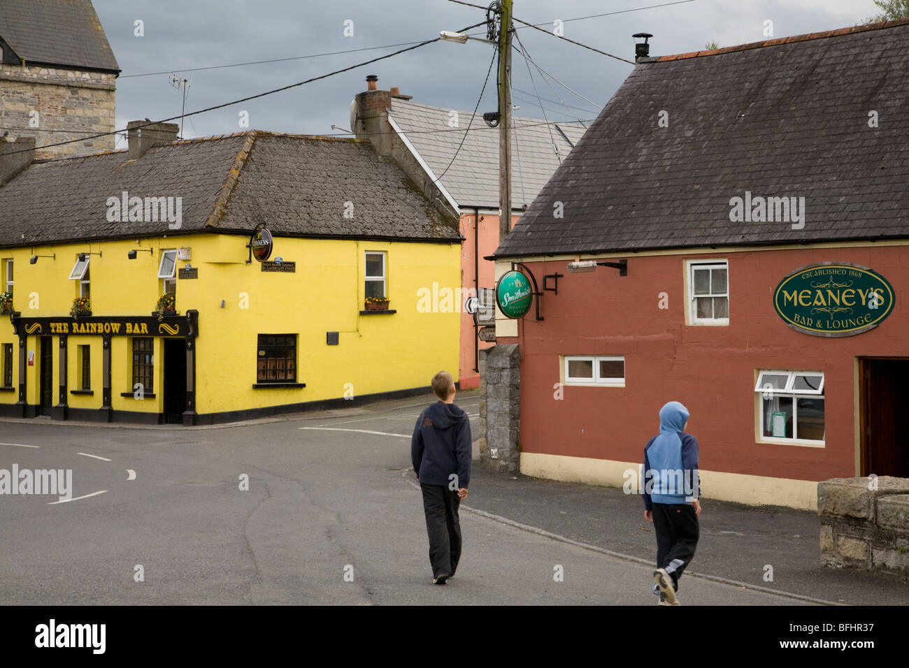 Leighlinbridge, County Carlow, Republic of Ireland Stock Photo - Alamy