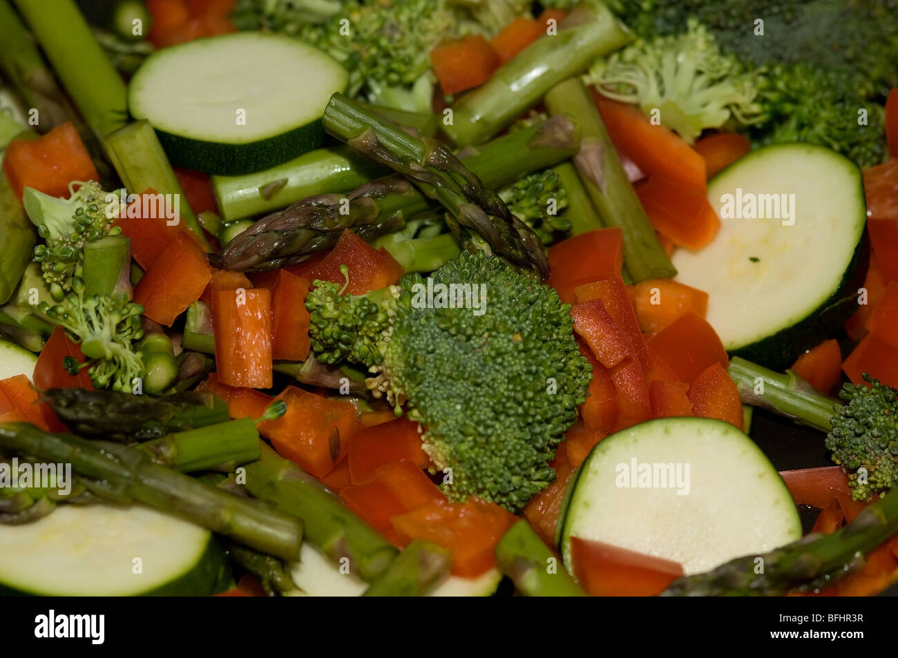 Raw Vegetables- close up and ready for cooking Stock Photo - Alamy