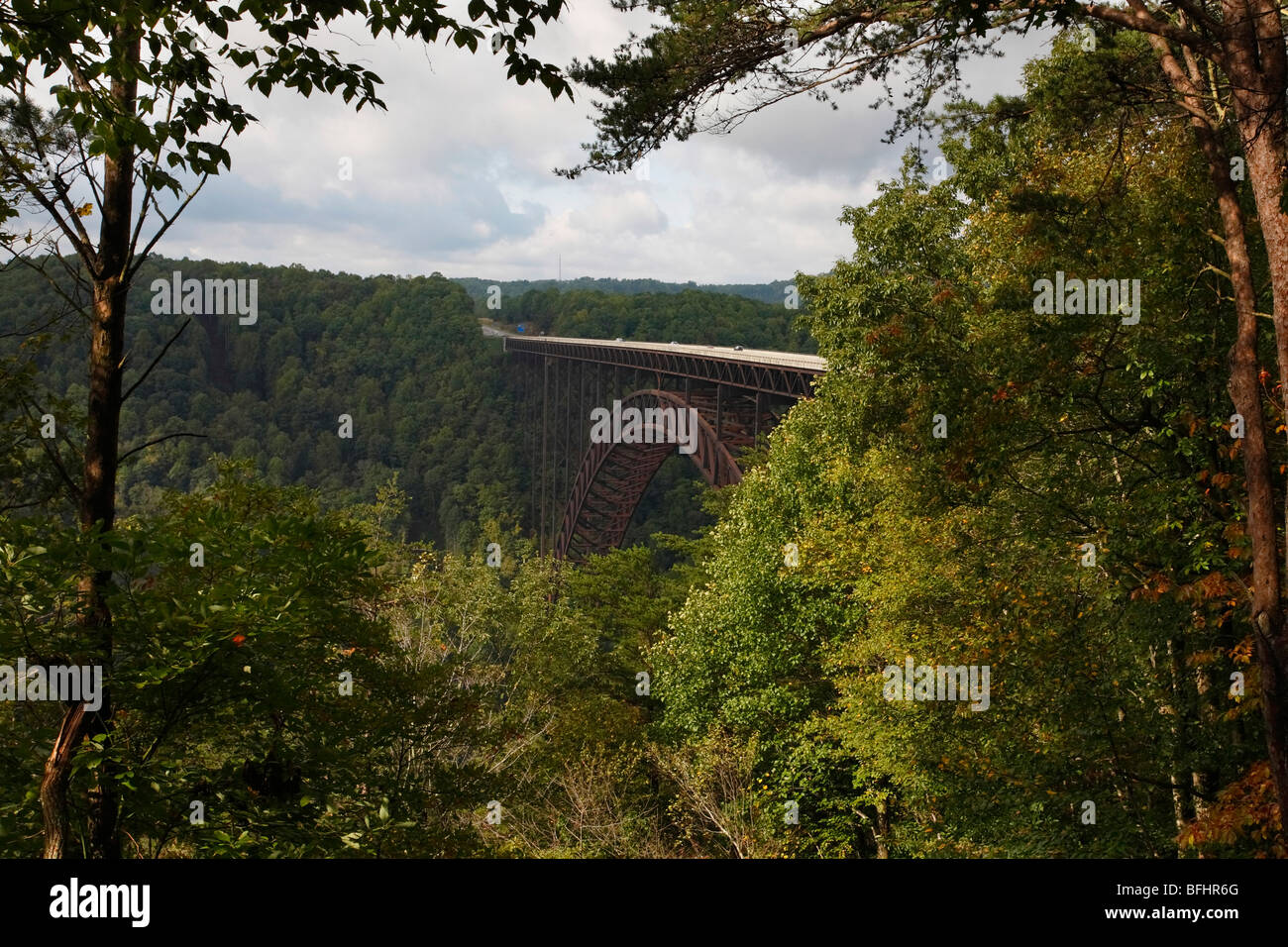 New River Gorge Bridge Fayetteville Fayette county in West Virginia ...