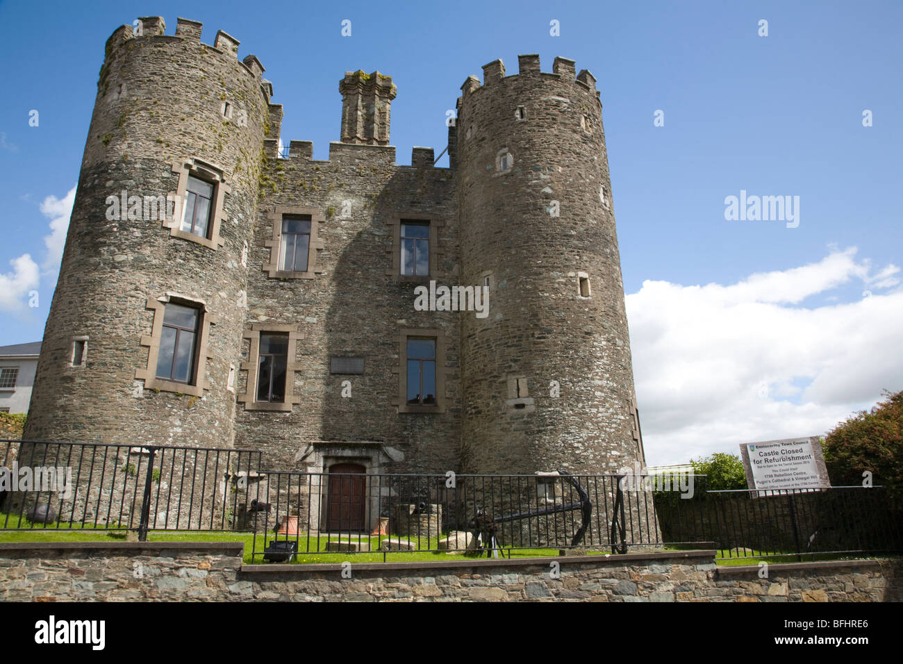 Enniscorthy castle, County Wexford, Republic of Ireland Stock Photo - Alamy