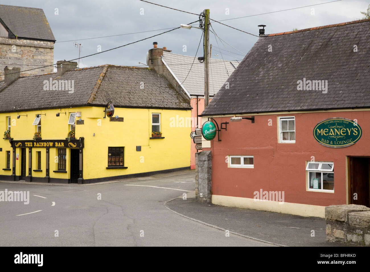 Leighlinbridge, County Carlow, Republic of Ireland Stock Photo - Alamy