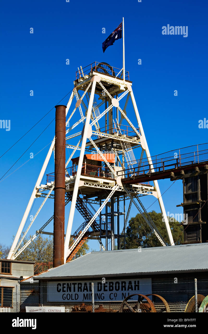 Central deborah goldmine bendigo hi-res stock photography and images ...