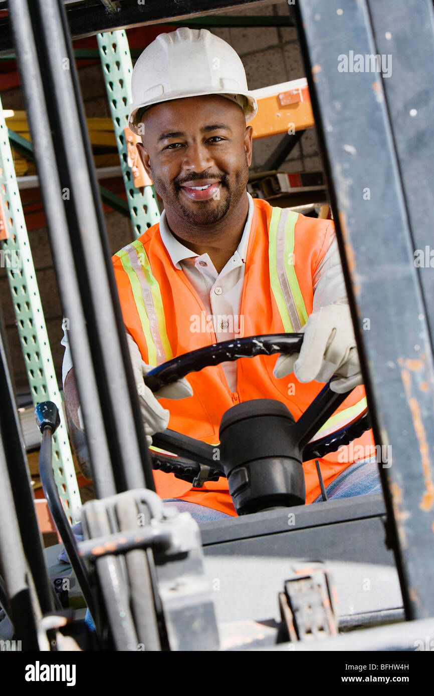 Forklift driver hi-res stock photography and images - Alamy