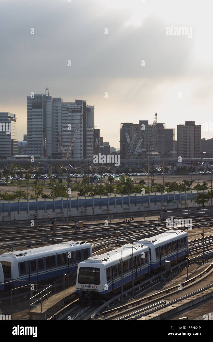 Mrt train tracks taipei taiwan hi-res stock photography and images - Alamy