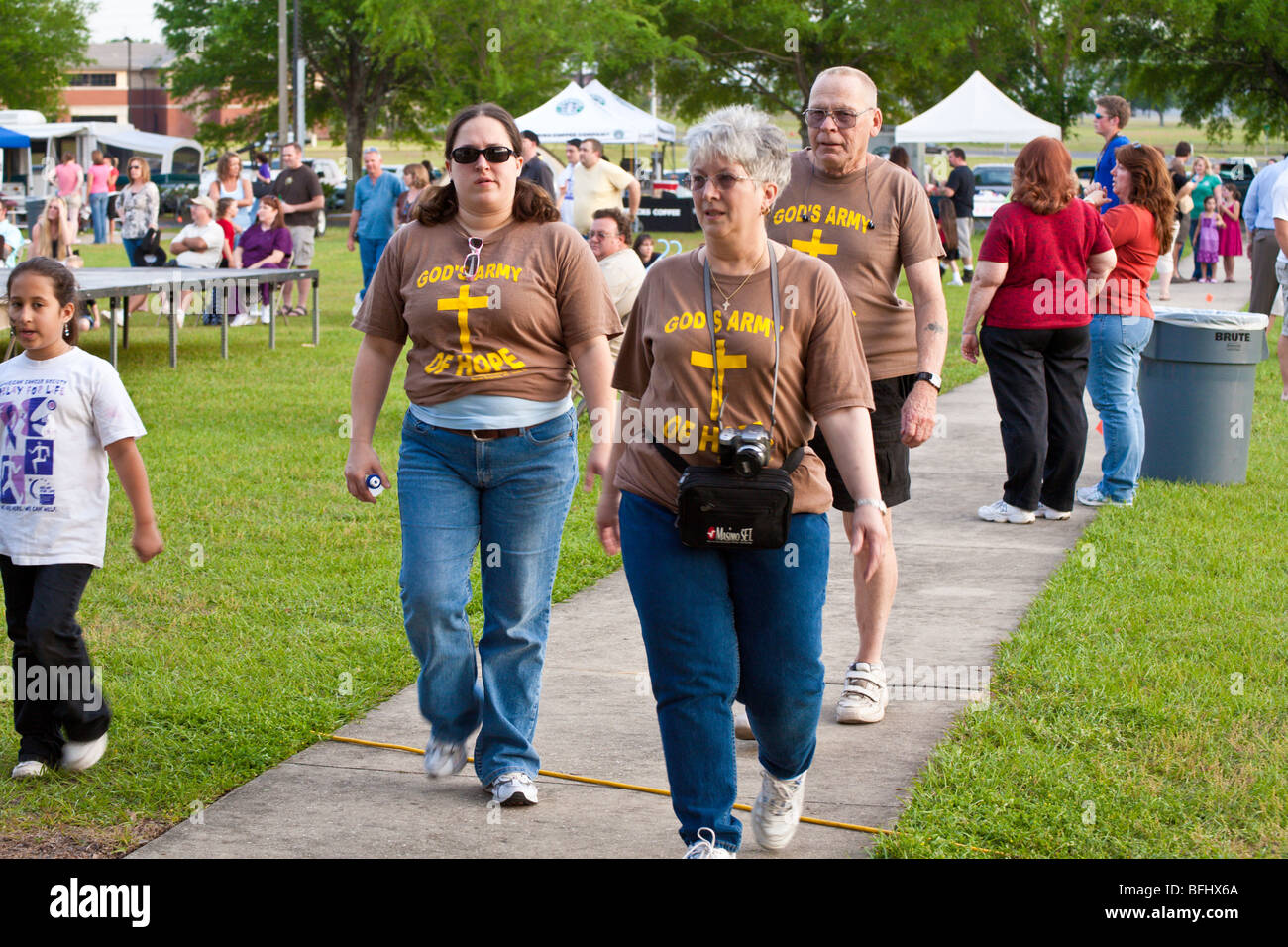 Ocala, FL - Mar 2008 - God's Army of Hope members participate in Relay ...