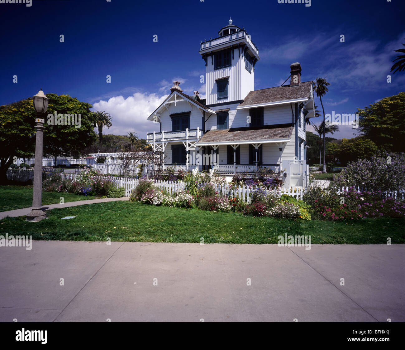 CALIFORNIA - Point Fermin Park Lighthouse near the entrance to Los ...