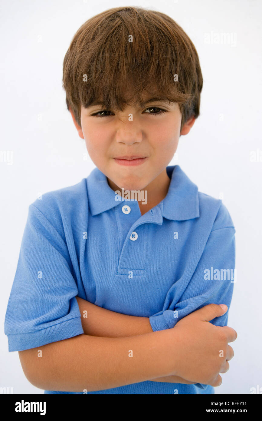 Young Boy Making Face Stock Photo - Alamy Young Boy Making Face Stock Photo - Alamy
