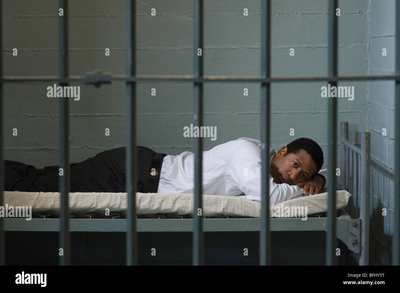 Man and prison hi-res stock photography and images - Alamy