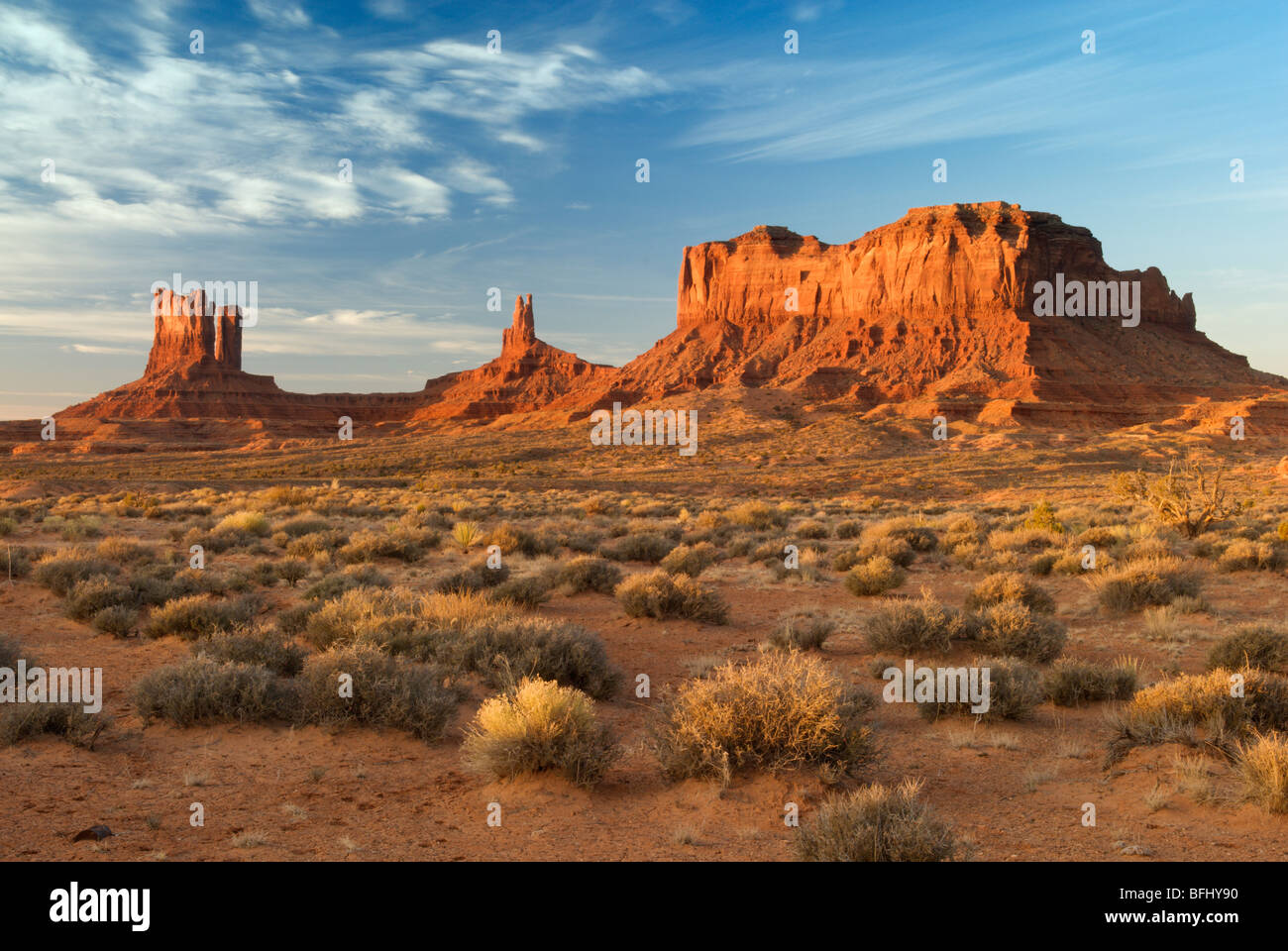 The Mittens, Monument Valley, Arizona, United States of America Stock ...