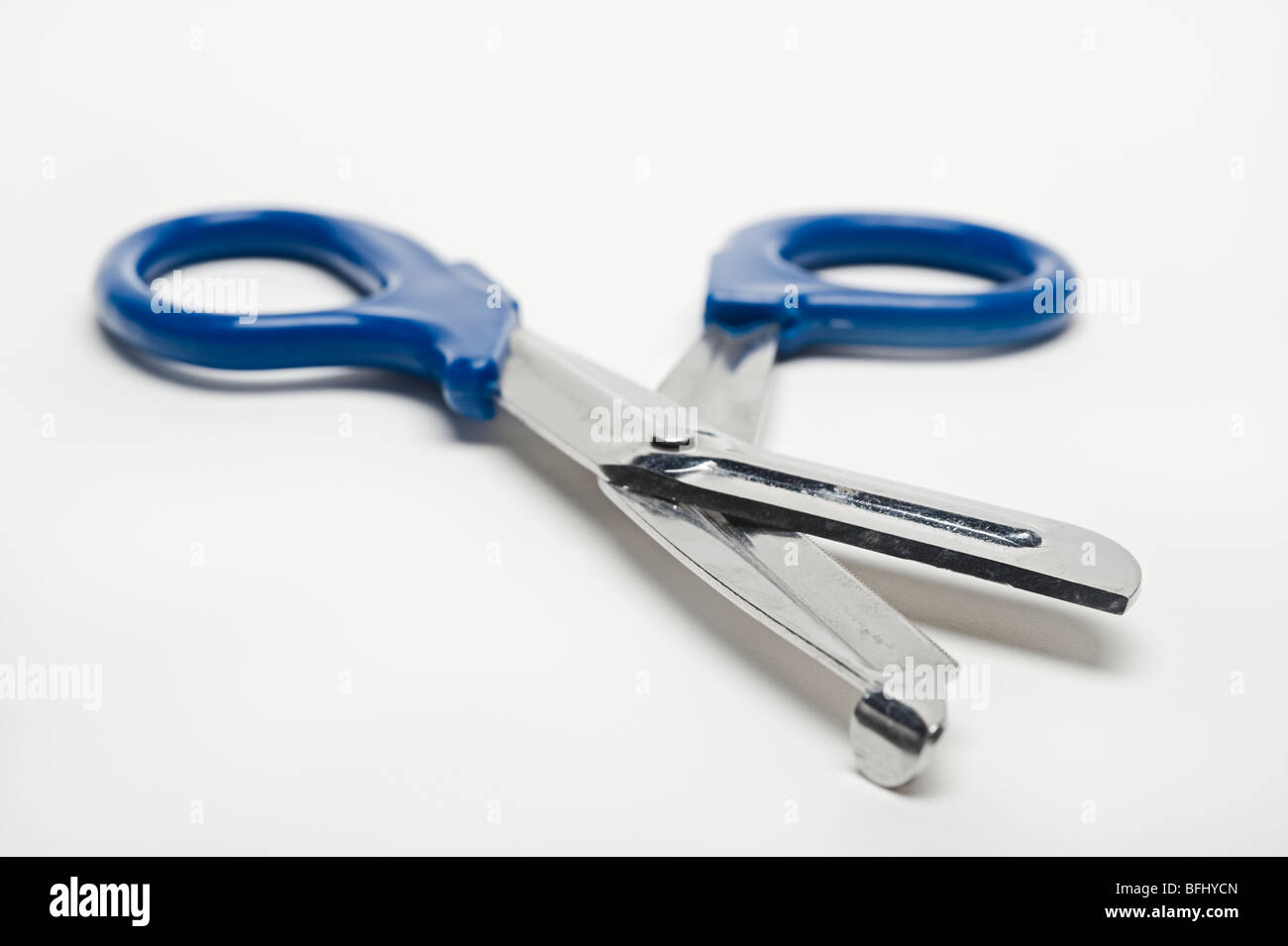 Pair of medical scissors Stock Photo - Alamy