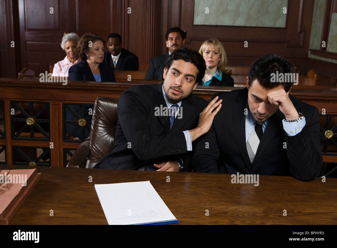 Two men sitting in court Stock Photo - Alamy Two men sitting in court Stock Photo - Alamy
