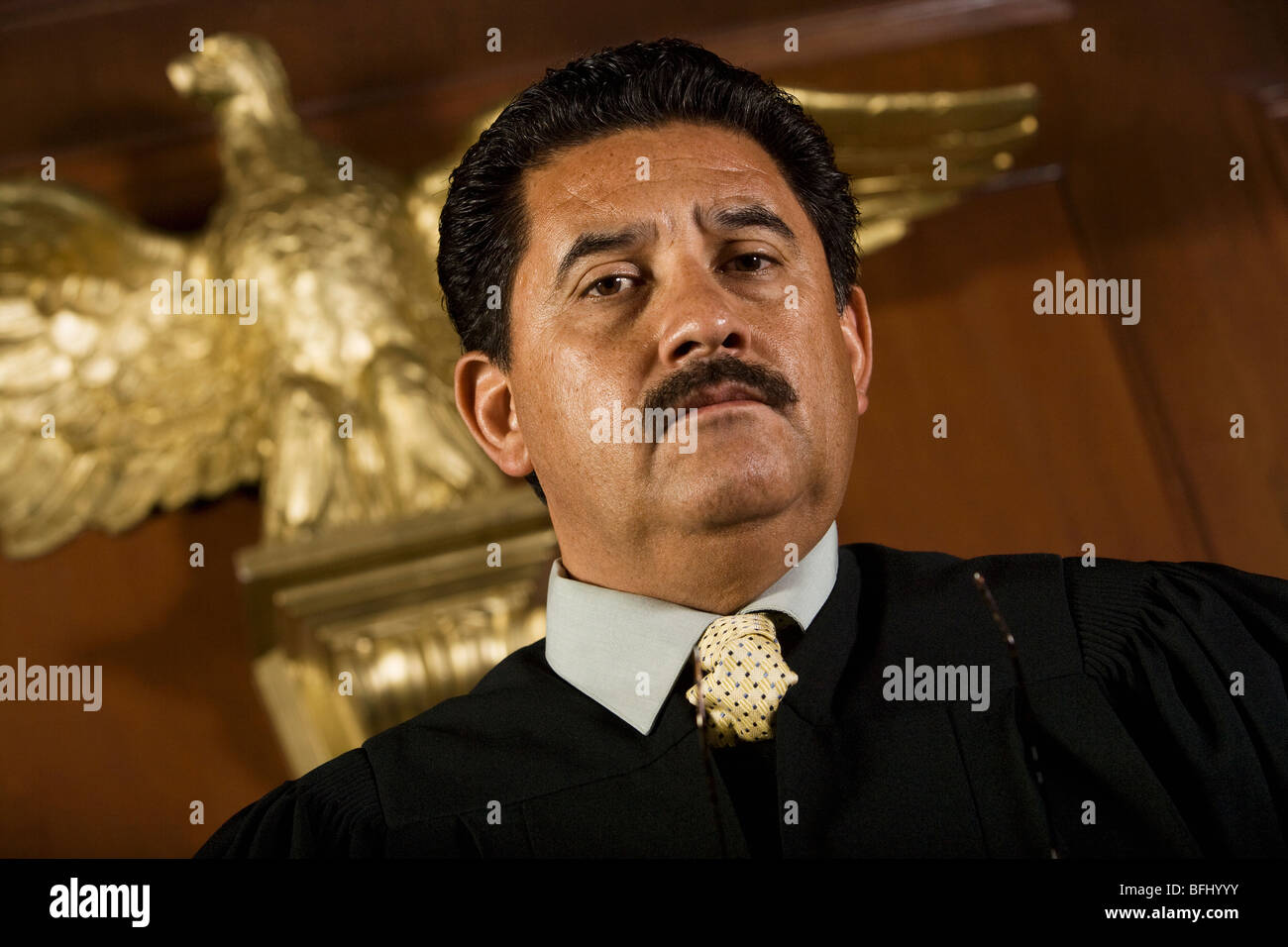 Judge in court, portrait Stock Photo - Alamy