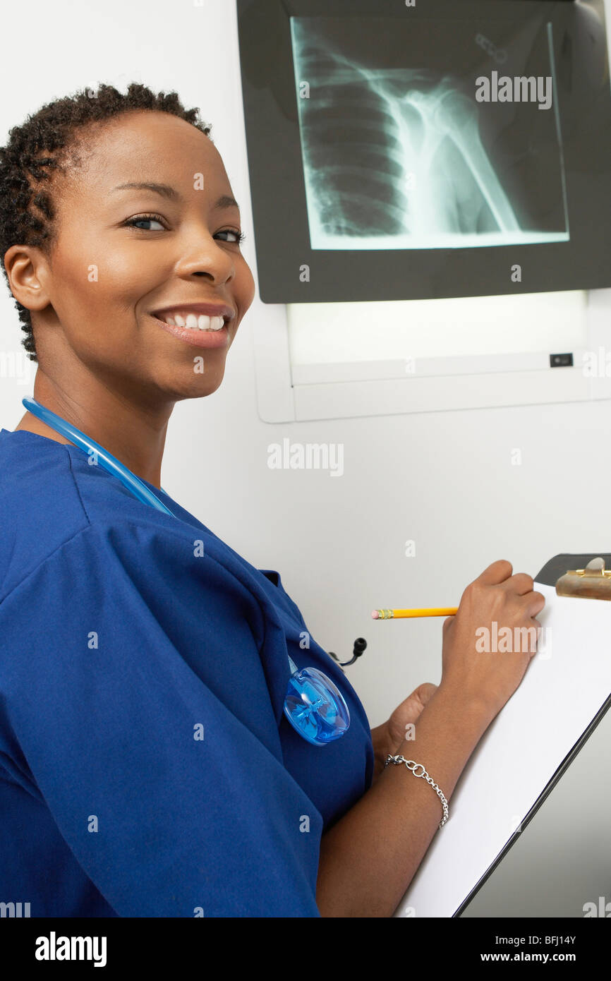 Female nurse working in hospital,portrait Stock Photo - Alamy