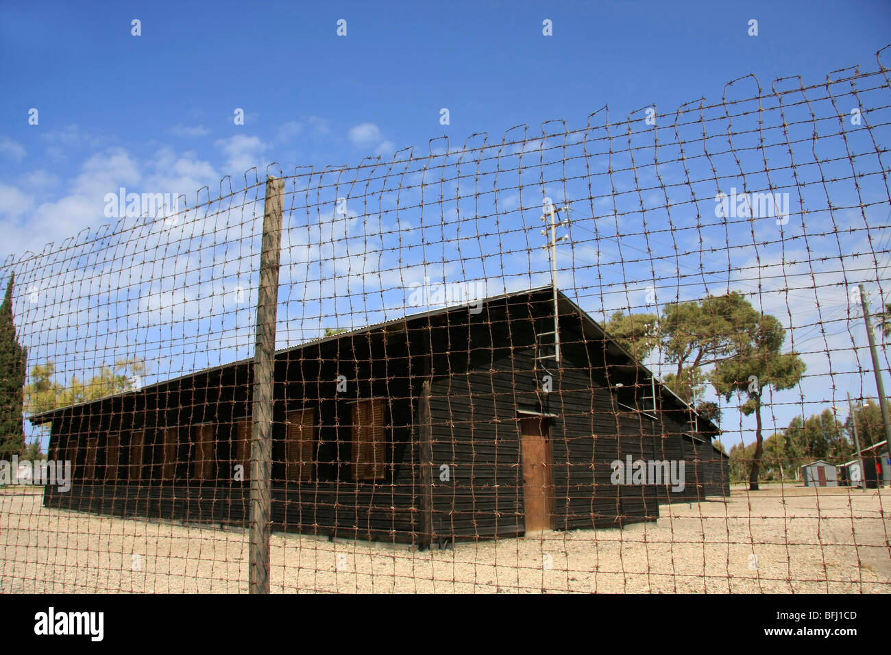 Atlit detainee camp Stock Photo - Alamy