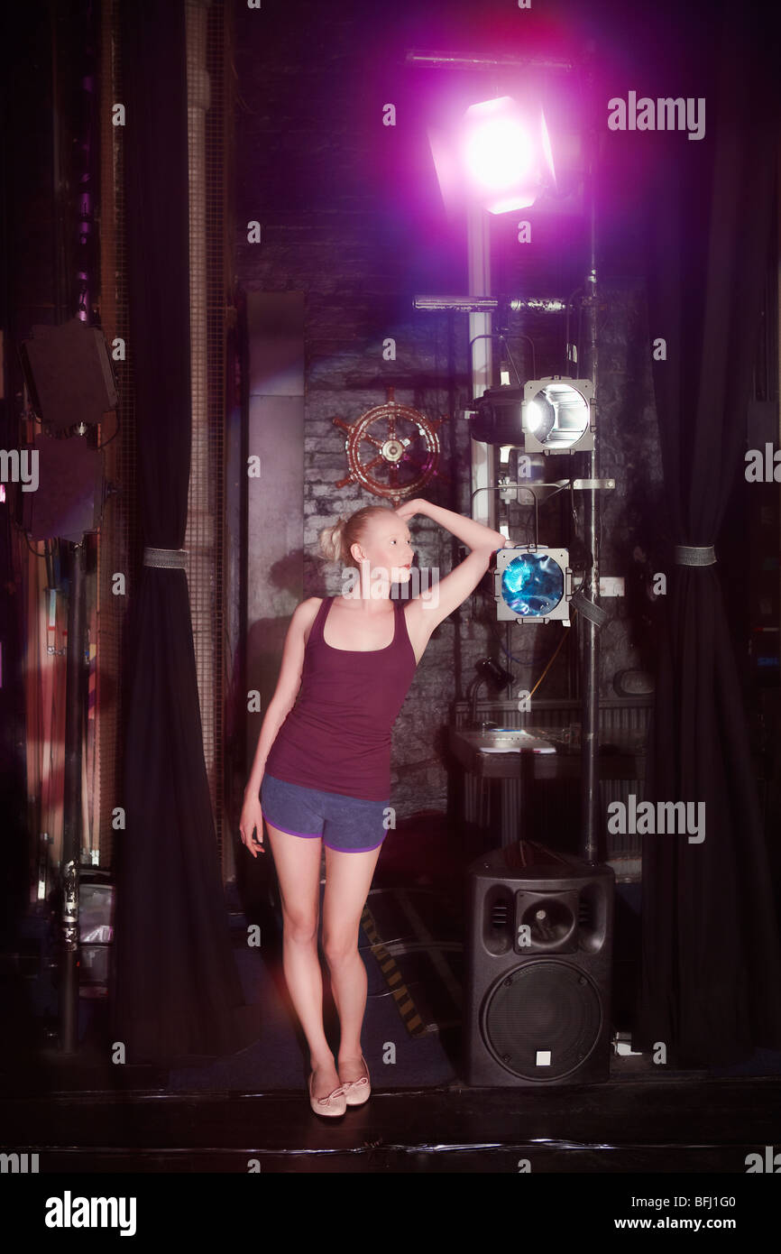 Backstage theatre view hi-res stock photography and images - Alamy