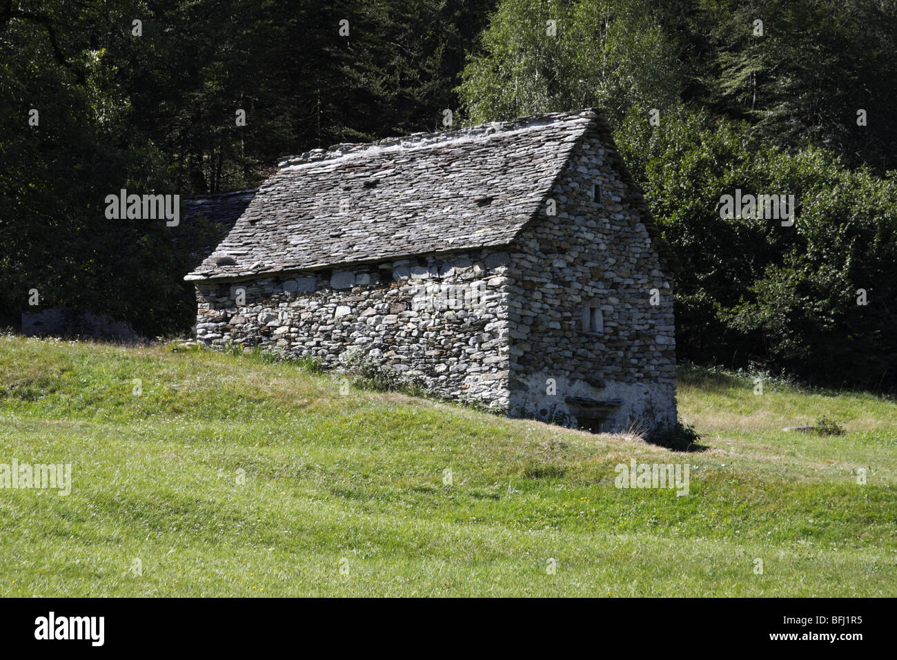An Old Alpine Cottage High Resolution Stock Photography and Images - Alamy