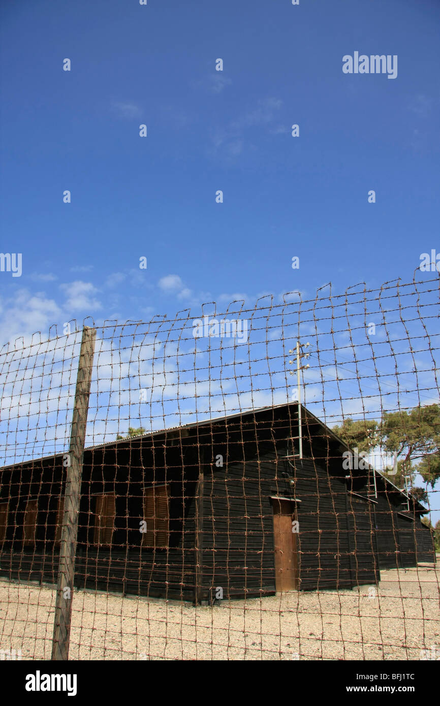Atlit detainee camp Stock Photo - Alamy