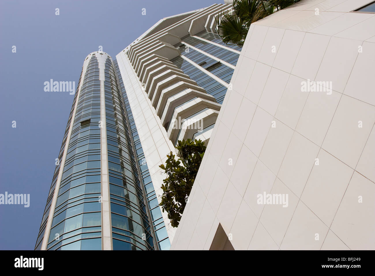 Dubai, UAE, Architectural detail of the buildings in Deira Stock Photo ...