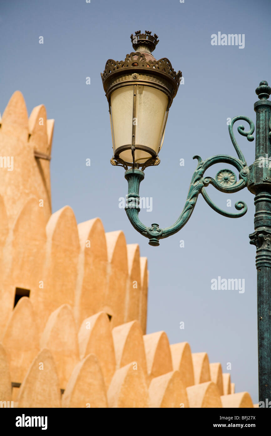 Al Ain, UAE, Architectural detail of Al Ain Palace Museum in Al Ain ...