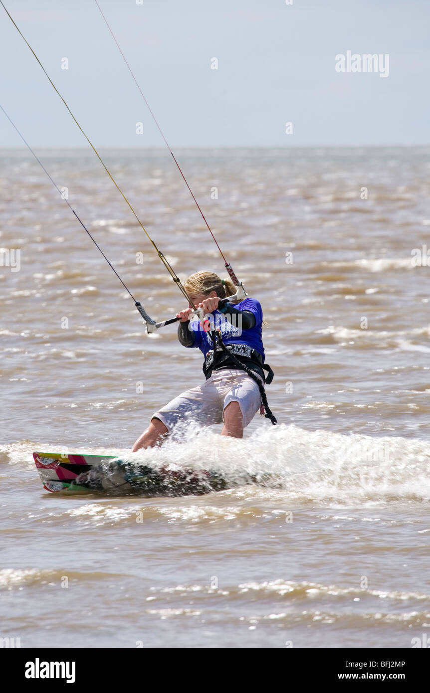 Kitesurfing Girl