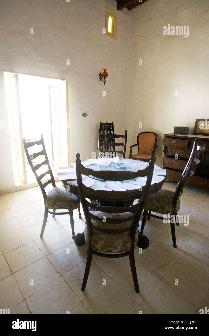 Internal views of the newly opened Howard Carter House as a Museum on ...
