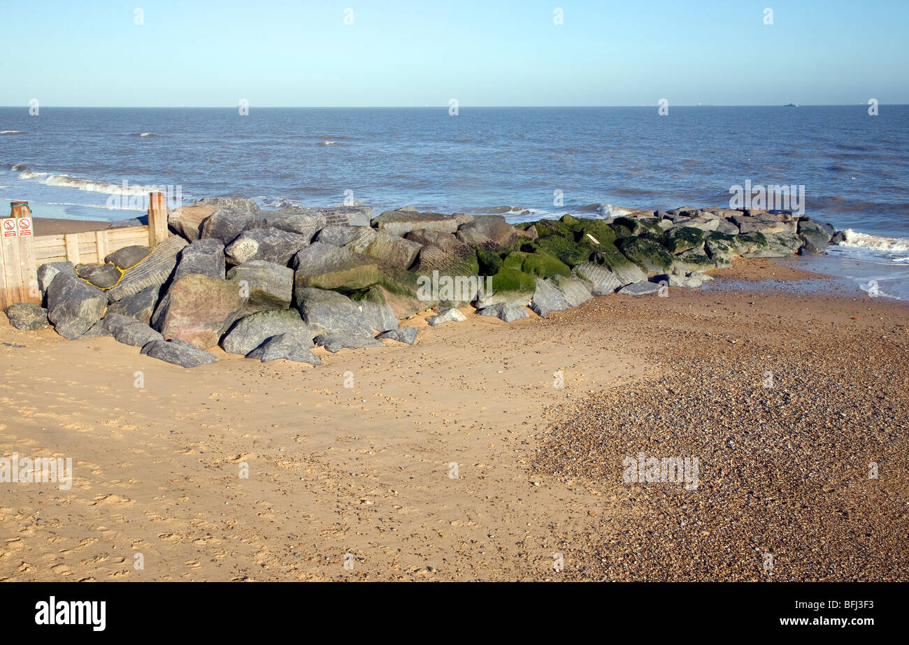 Rock groynes hi-res stock photography and images - Alamy