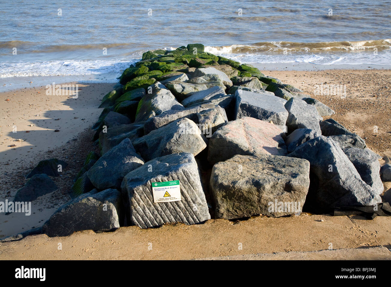 Rock armour and groynes coastal erosion hi-res stock photography and ...