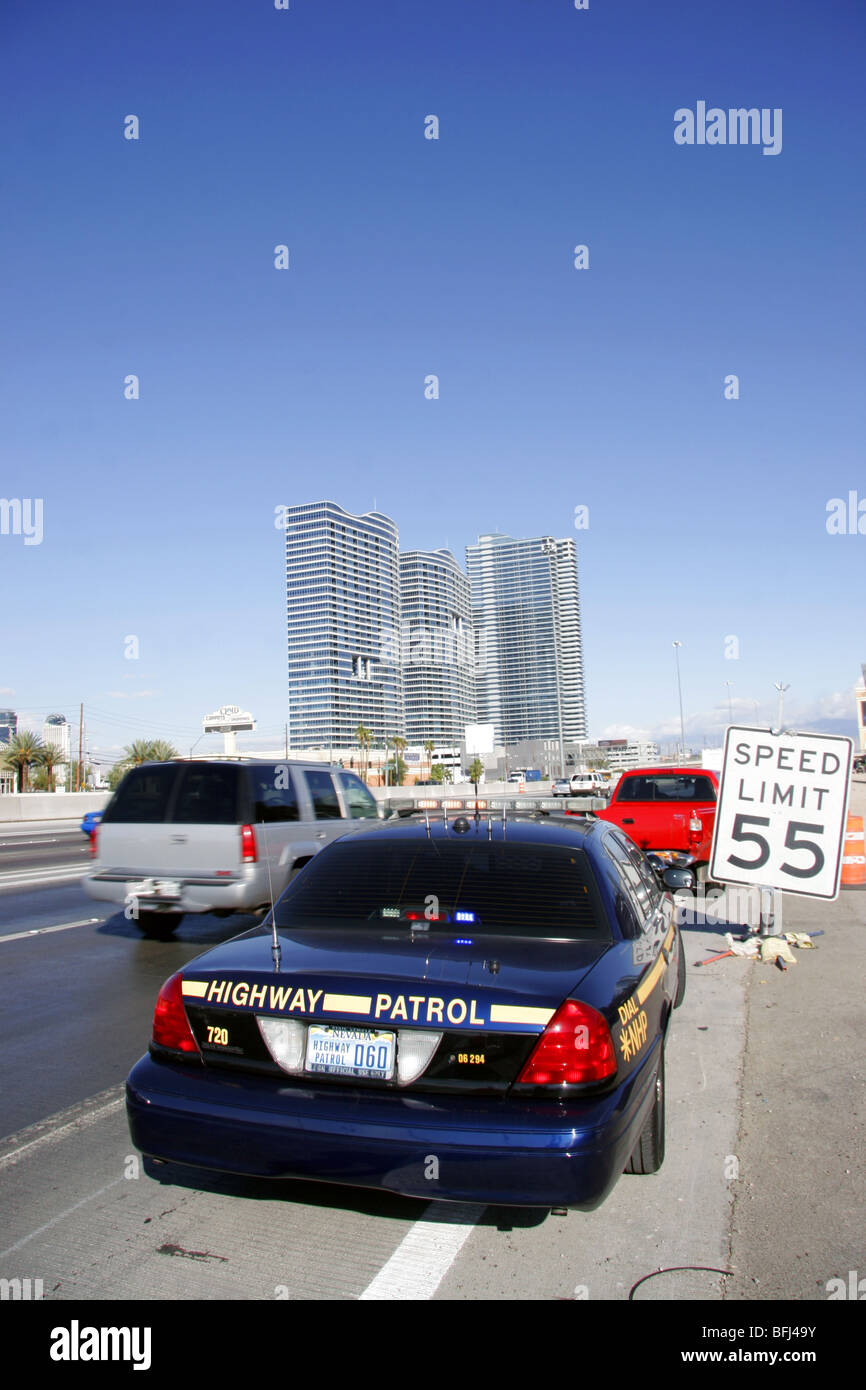 Nevada Highway Patrol State Trooper, Las Vegas Stock Photo - Alamy