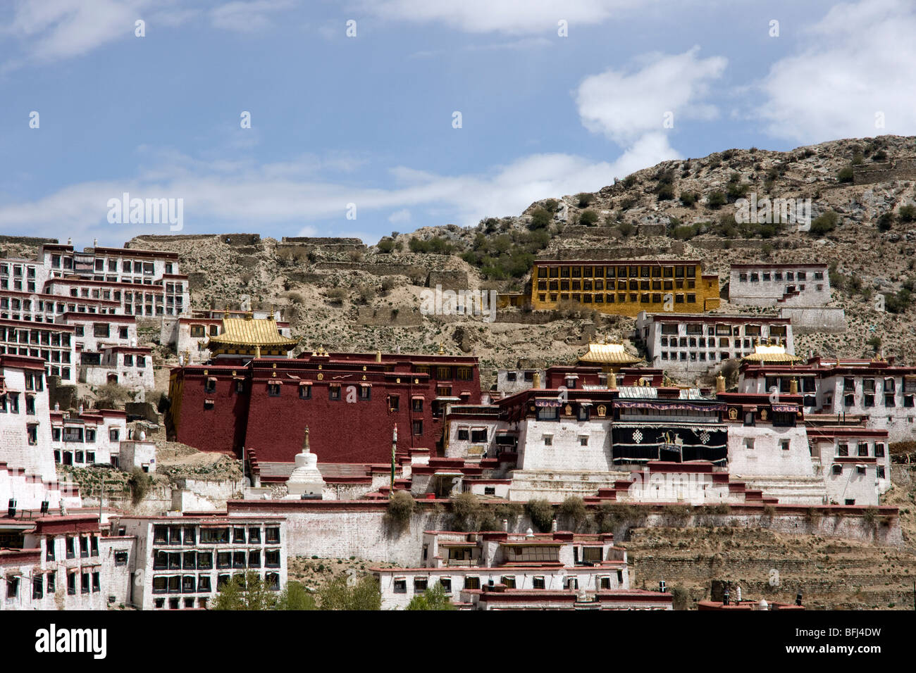 Monastery ganden hi-res stock photography and images - Alamy