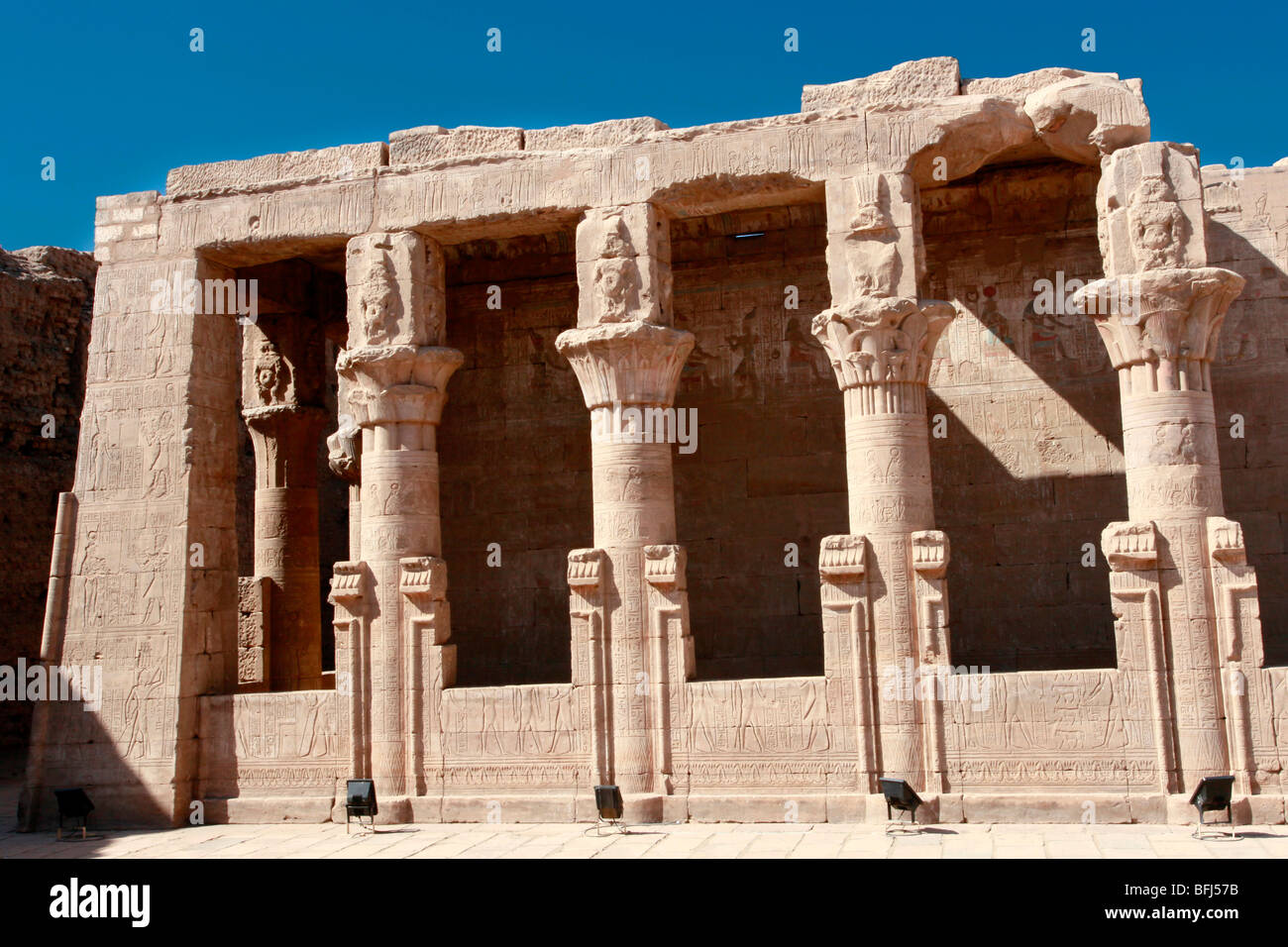 The Temple of Horus, Edfu, Egypt Stock Photo - Alamy