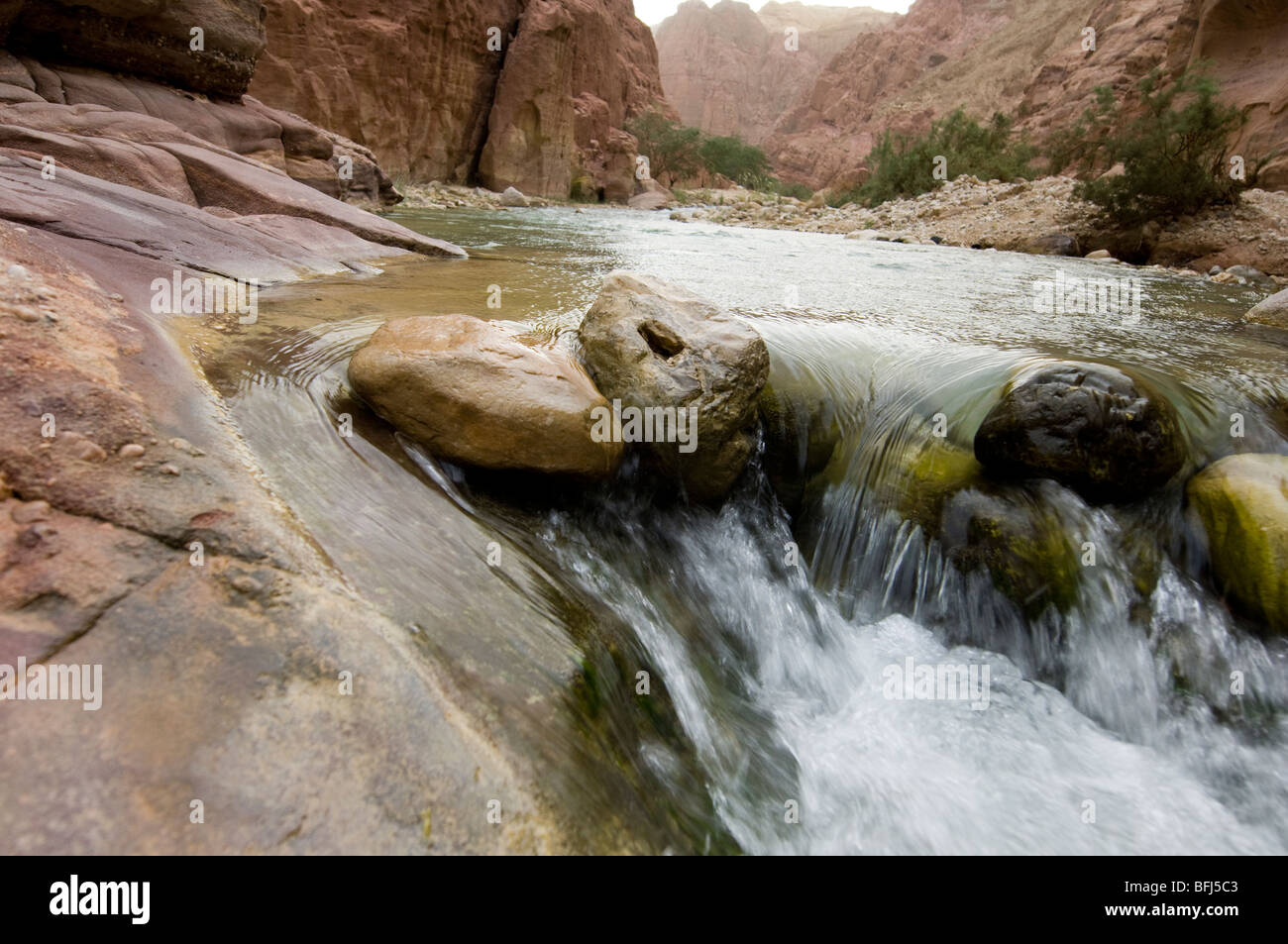 Wadi Hasa in western Jordan Stock Photo - Alamy